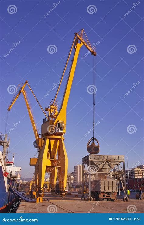 Cargo Operations Stock Photo Image Of Delivery Harbour 17816268