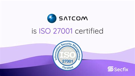 Secfix On Linkedin Satcom Secfix Iso27001 Digitaltransformation Cybersecurity Innovation