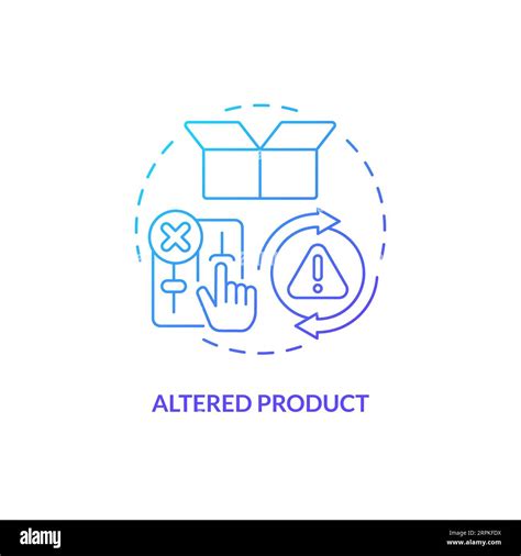 2d Altered Product Gradient Icon Concept Stock Vector Image And Art Alamy