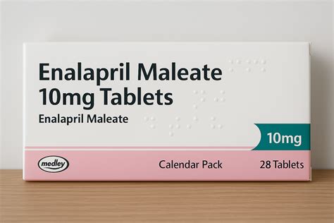 Enalapril Maleate 10mg Tablets Rapid Improvement Pharmaceutical