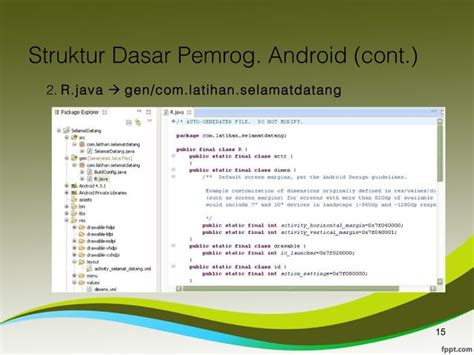 Pemrograman Mobile Android Modul Iii Ppt