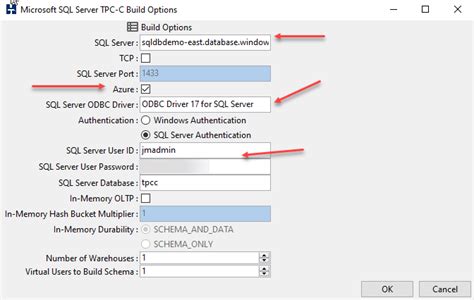 hammerdb for azure sql db john morehouse