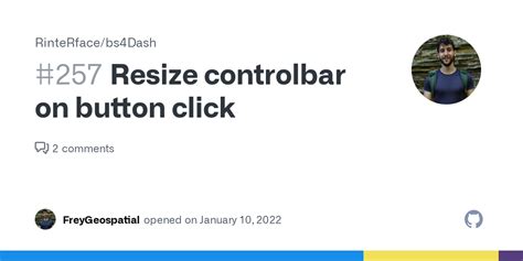 Resize Controlbar On Button Click · Issue 257 · Rinterfacebs4dash · Github