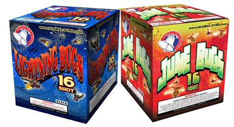 16 Shot Lightning Bugs And June Bugs Aerials For Sale Kellners Fireworks Harrisville Pa