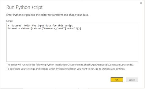 Solved Python Integration With Power Bi Importing Excel Microsoft Fabric Community