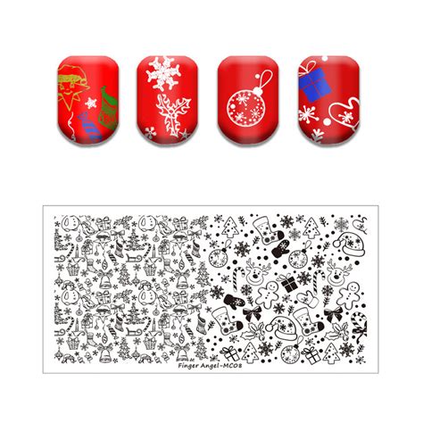 Badu Bg Снежинка бонбони щамповани плочи коледно дърво елен цвят на камбанка светла