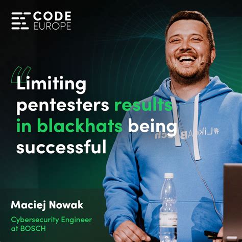 Code Europe On Linkedin Hacker Codeeurope23 Pentesting Cybersecurity