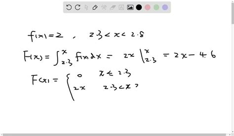 Solved Determine The Cumulative Distribution Function For The Distribution In Exercise 4 11 Use