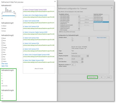 Stage 14 Configure Refiners For Faceted Navigation In Sharepoint Server Sharepoint Server