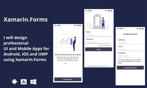 Design Cross Platform Mobile App Using Xamarin Forms By Itsali03 Fiverr