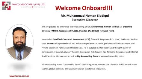 Noman Siddiqui Posted On Linkedin