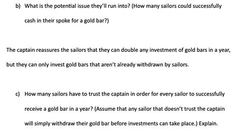 solved b what is the potential issue they ll run into