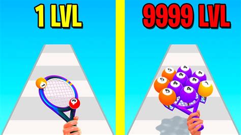Racket Run 🎾🏃 New Game Racket Run Youtube