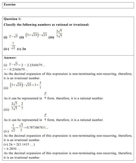 Ncert Solutions Class 9 Maths Chapter 1 Ex 1 5 Number System Pdf Download