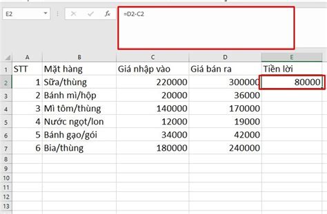 Hướng Dẫn Cách Viết Công Thức Trong Excel đơn Giản Dễ Hiểu
