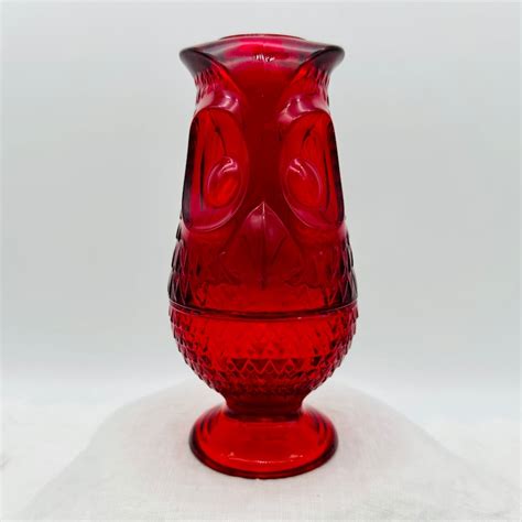 Viking Glass Ruby Etsy