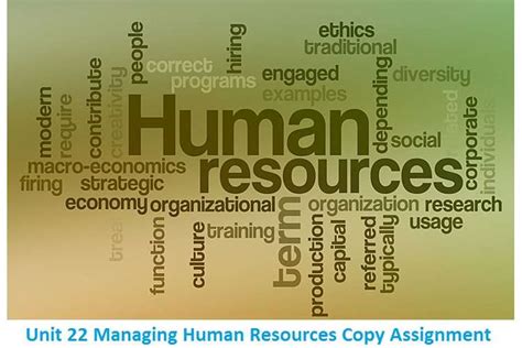unit 22 managing human resources copy assignment locus help