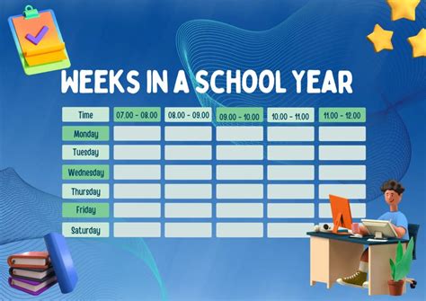 How Many Weeks In A School Year In United States