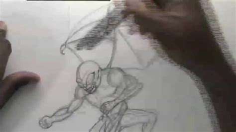 Demon With Wings Drawings In Pencil