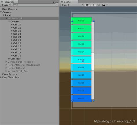 【unity】优化ugui 滚动条scrollrect（高效复用）loopverticalscrollrect 刷新数据源 Csdn博客