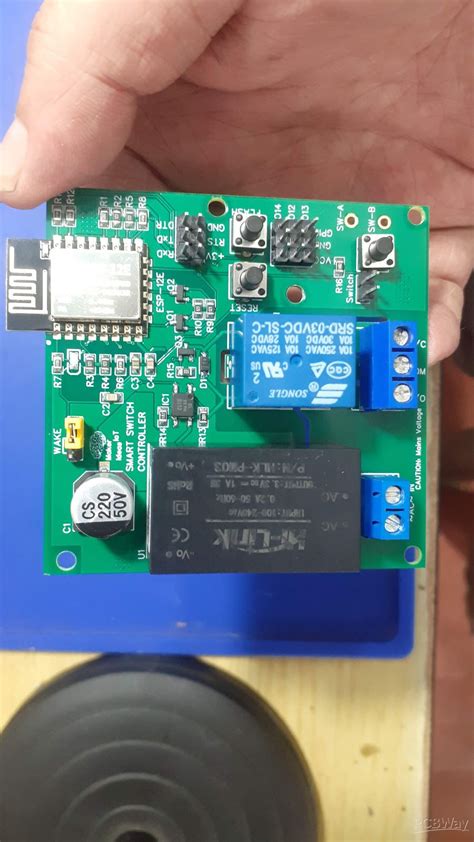 smart light controller based on esp8266 share pcbway