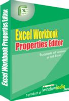 Excel Workbook Properties Editor SenseQuiet Technologies