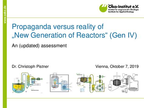 Propaganda Versus Reality Of „new Generation Of Reactors“ Gen Iv