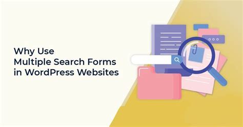 using multiple search forms in wordpress websites