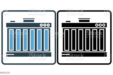 자동차 라디에이터 아이콘 그림입니다 자동차 서비스 자동차 수리와 관련된 아이콘 단색 아이콘 스타일입니다 간단한 벡터 디자인 편집 가능 고체에 대한 스톡 벡터 아트 및 기타