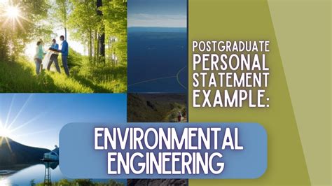 Postgraduate Personal Statement Example Environmental Engineering Personal Statement Planet