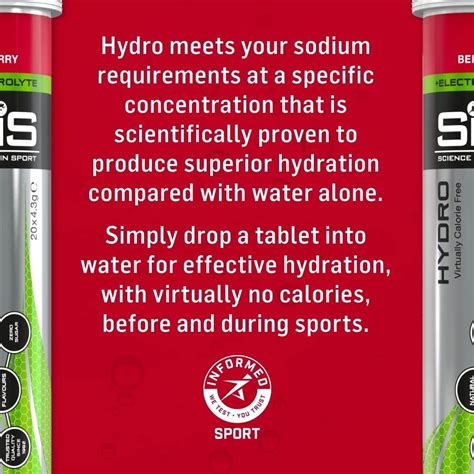 Sis Go Hydro Electrolytes Tablets Hpnutritionie