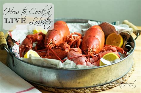 How to Cook a Live Lobster - The Kitchen Wife