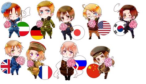 Как нарисовать страны в виде людей