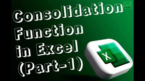 Consolidation In Excel How To Consolidate Data From Multiple Sheets In Excel Part 1 Of 2