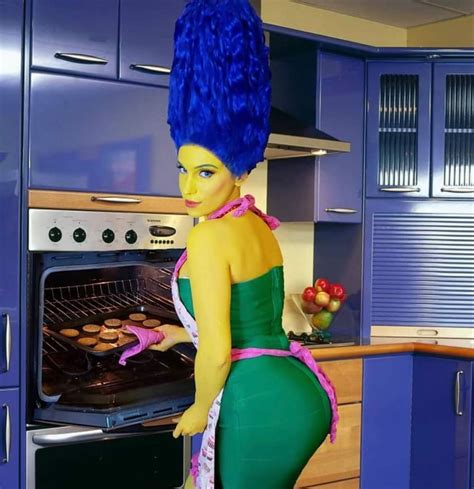 Marge Simpson Cosplay The Simpsons Transgender Girls Themed Outfits