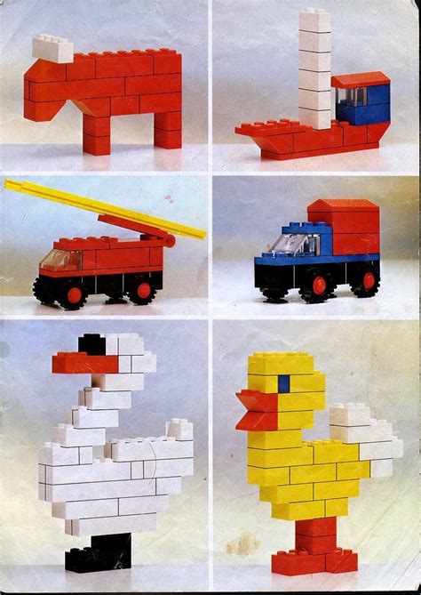 50 Easy Lego Building Project for Kids | LEGOs | Lego building, Lego instructions, Lego