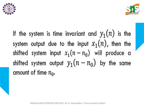 Signals And Systems Classification Of Systems Pptx