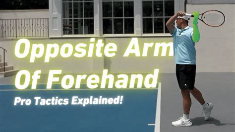 How Your Opposite Arm Controls Your Forehand Youtube