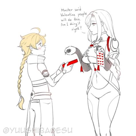 Aether X Shenhe Black Clover Anime Yandere Boy Cute Anime Character