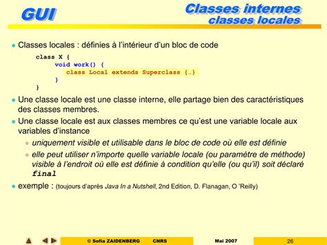 Ppt Interface Utilisateur Graphique En Java Powerpoint Presentation