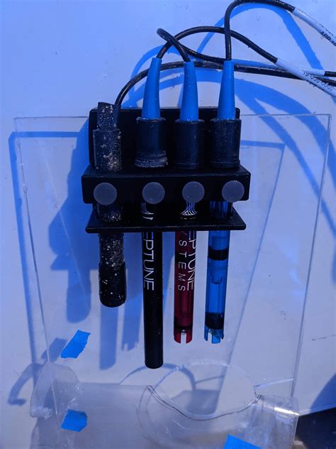 Aquarium Test Probe Holder For Apex Neptune Reef Rimless Or Lipped Rim