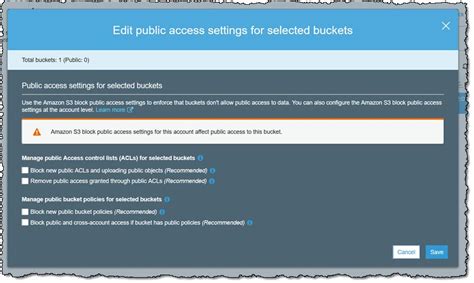 Amazon S3 Block Public Access Protect Your Accounts And Buckets