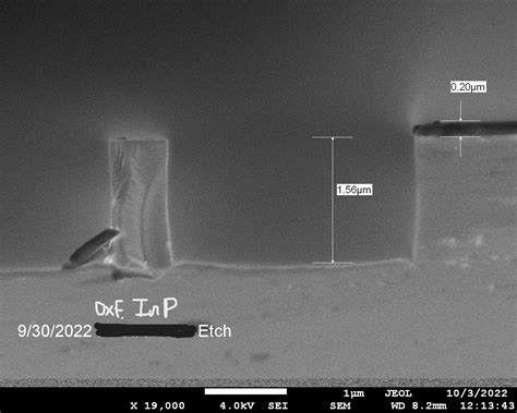 Oxford Icp Etcher Process Control Data Ucsb Nanofab Wiki