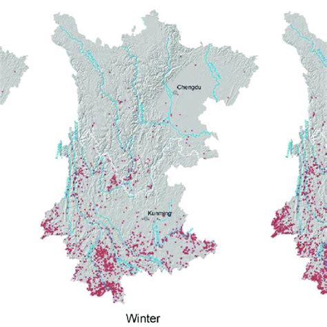 The Predictive Temporal Spatial Distribution Of Forest Fire Occurrences Download Scientific