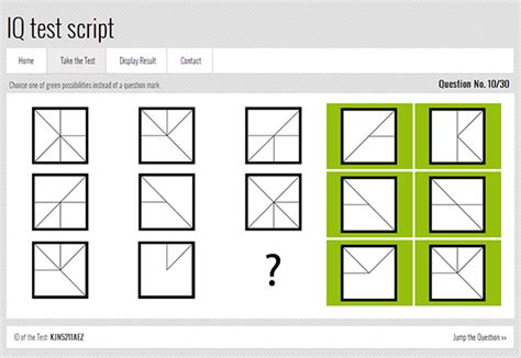 Test Your IQ Advanced PHP IQ Test Script InkThemes