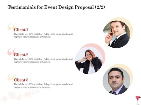 Event Design Proposal Template Powerpoint Presentation Slides Presentation Graphics