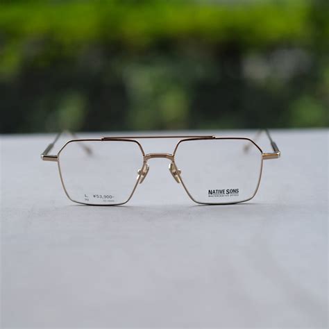 【native Sons】remm 16k Large Seesaw Spectacles