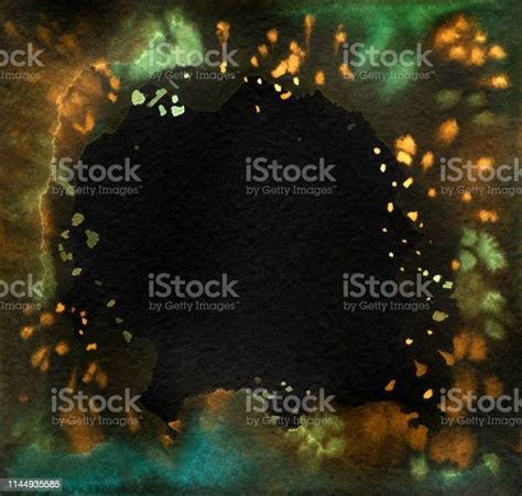 밝은 그린 수채화 텍스처입니다 손으로 그린 배경 텍스트 장소 0명에 대한 스톡 사진 및 기타 이미지 0명 거친 거친 필름