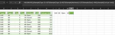 lookup with multiple criteria and logical test r excel