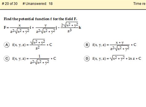 solved find the potential function f for the field f f